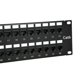 Shop Now Cat6 110 Horizontal 48 Port Patch Panel 2U | STC